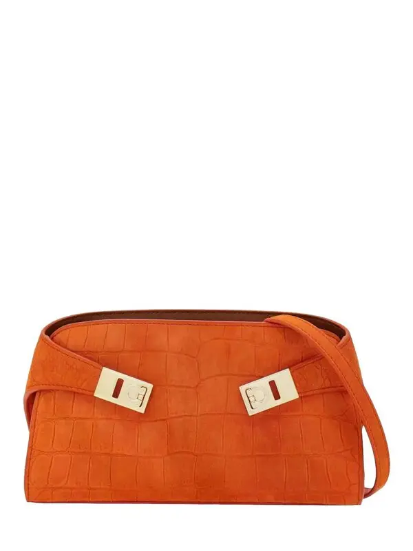 FERRAGAMO Mini Hug Cross-body Bag - Orange