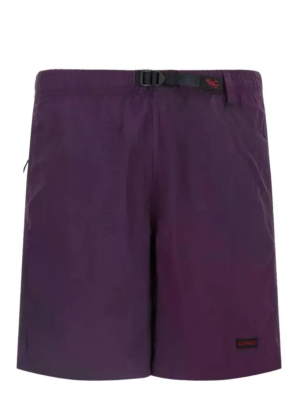 Gramicci Integrated Belt Bermuda Shorts - Purple
