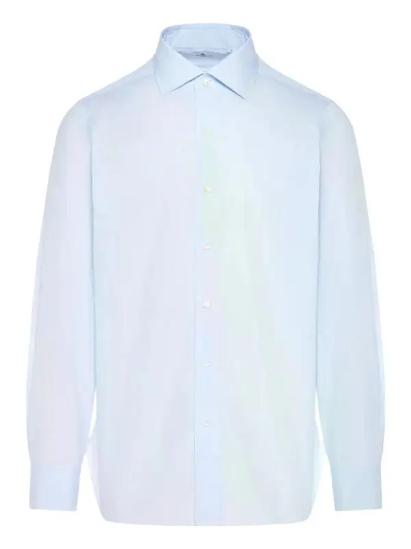 FINAMORE 1925 Long-sleeve Shirt - Blue