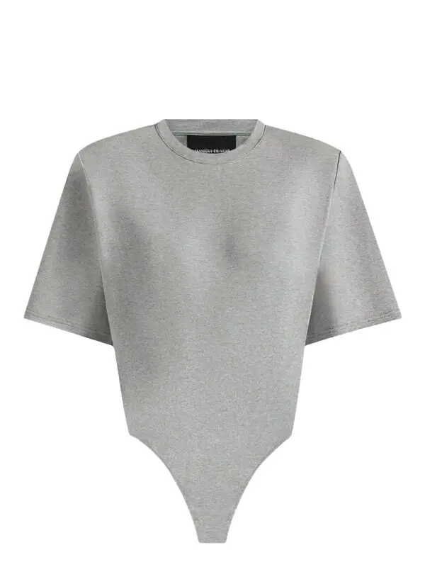 Manière De Voir Mia Wide-shoulder Body - Grey