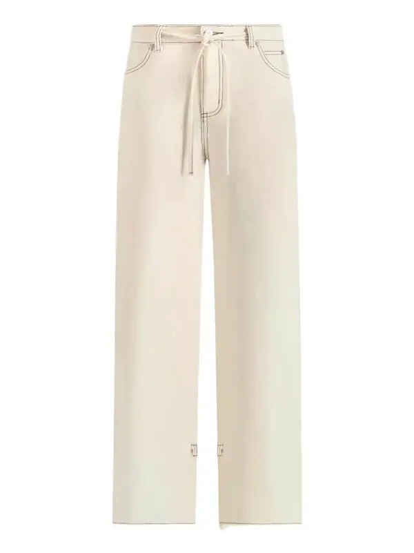 Manière De Voir Faye Wide-leg Jeans - Neutrals