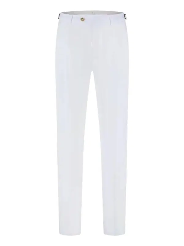 BERWICH Button Fastening Regular Trousers - White