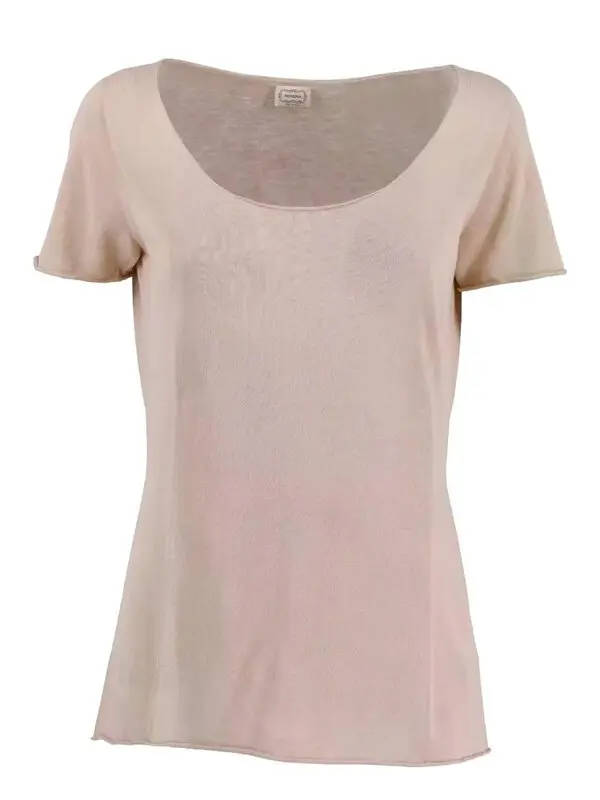 Agnona Round-neck T-shirt - Neutrals