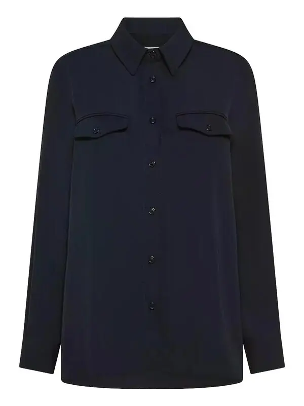 CRUNA Buttoned Pocket Jacket - Blue