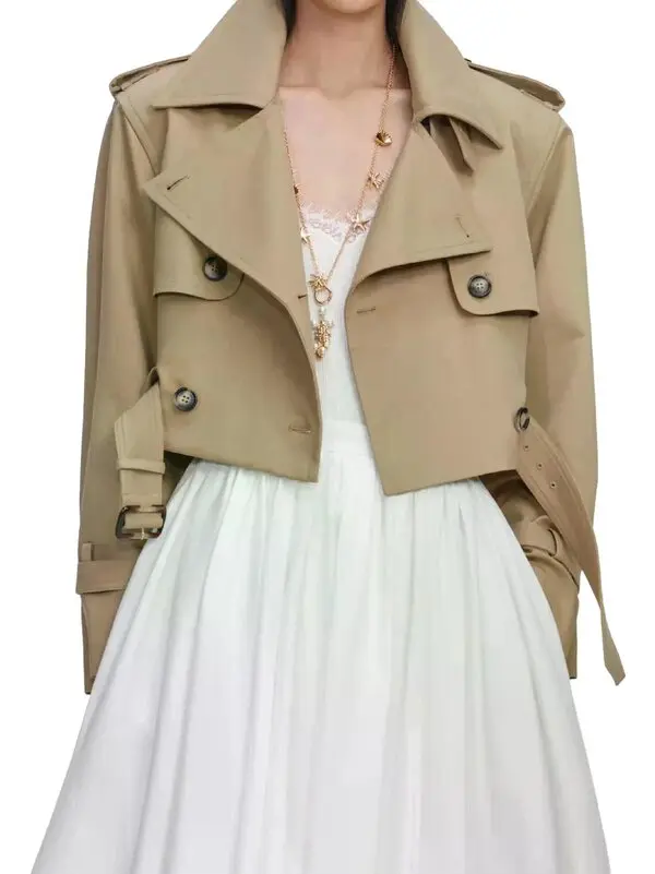 SELF-PORTRAIT Belted Jacket - Neutrals