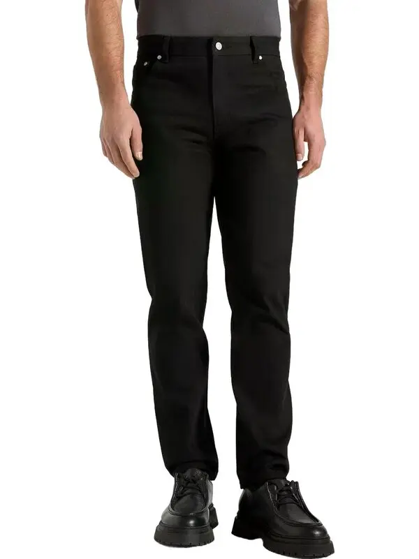 Manière De Voir Classic Five-pocket Jeans - Black