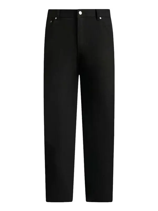Manière De Voir Tapered Fit Denim Jeans - Black