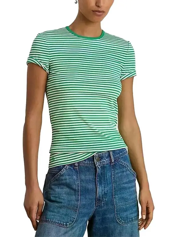 Ralph Lauren Striped T-shirt - Green