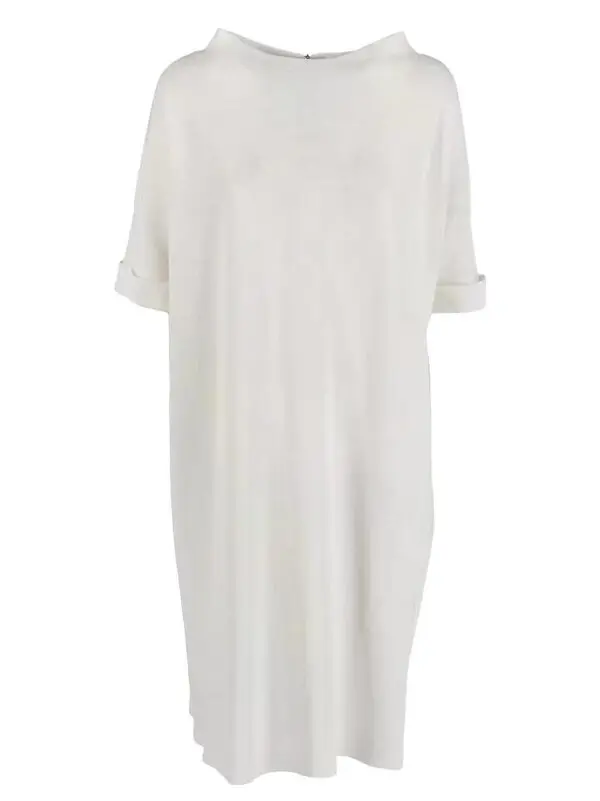 CIVIDINI Cotton Midi Dress - White