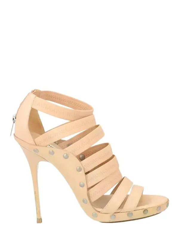 JIMMY CHOO Décolleté Multi-strap Sandals - Neutrals