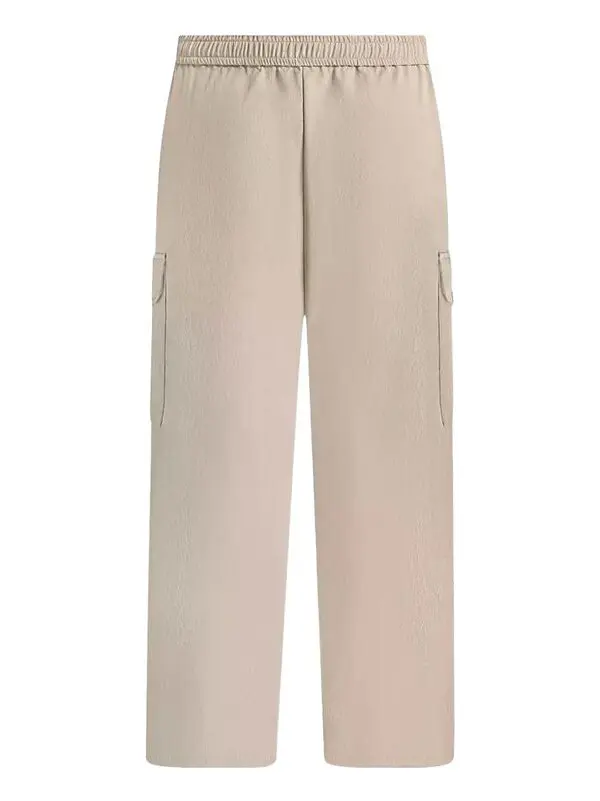 Manière De Voir Rayan Elasticated Cargo Pants - Neutrals