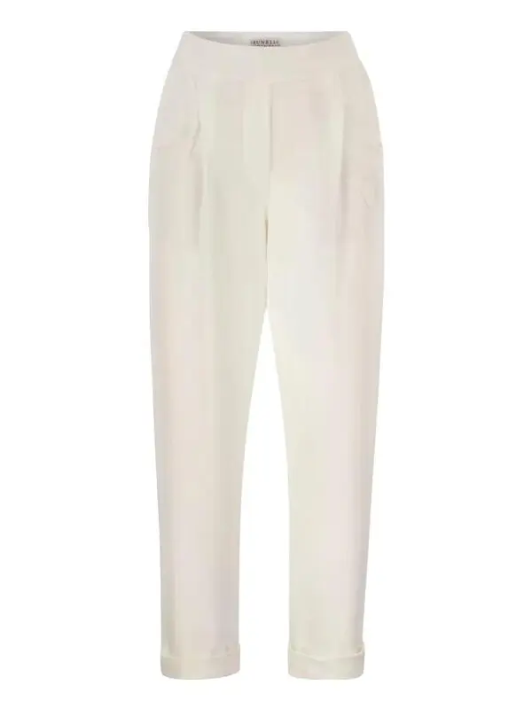 Brunello Cucinelli Pleated Trousers - Neutrals