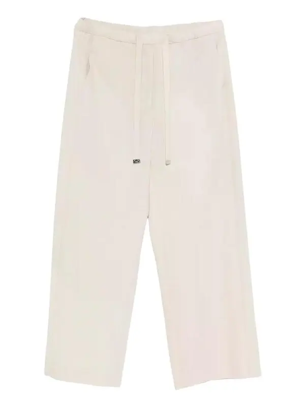 Max Mara Margenta Drawstring Trousers - Neutrals