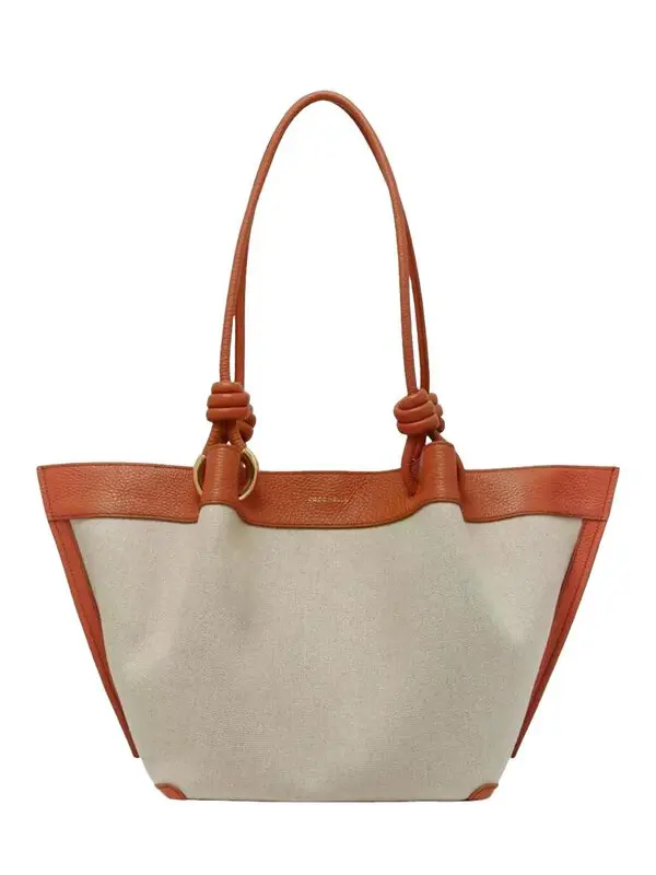 COCCINELLE Knot-detail Tote Bag - Neutrals