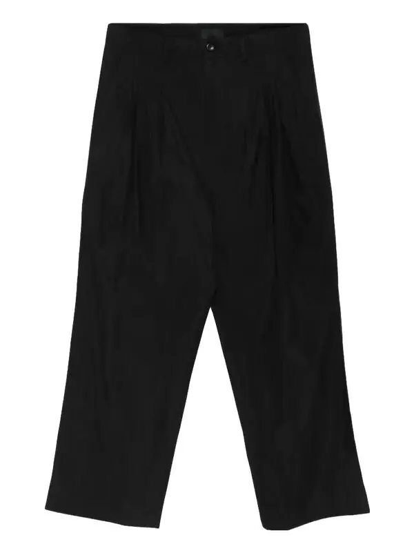 FREI-MUT Pleated Trousers - Black