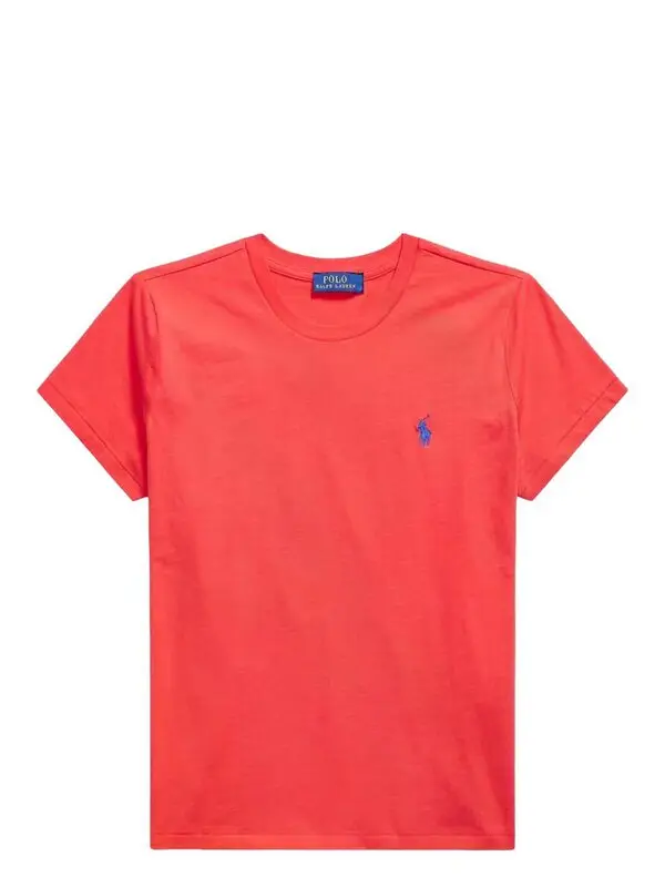Polo Ralph Lauren Embroidered Crewneck T-shirt - Red