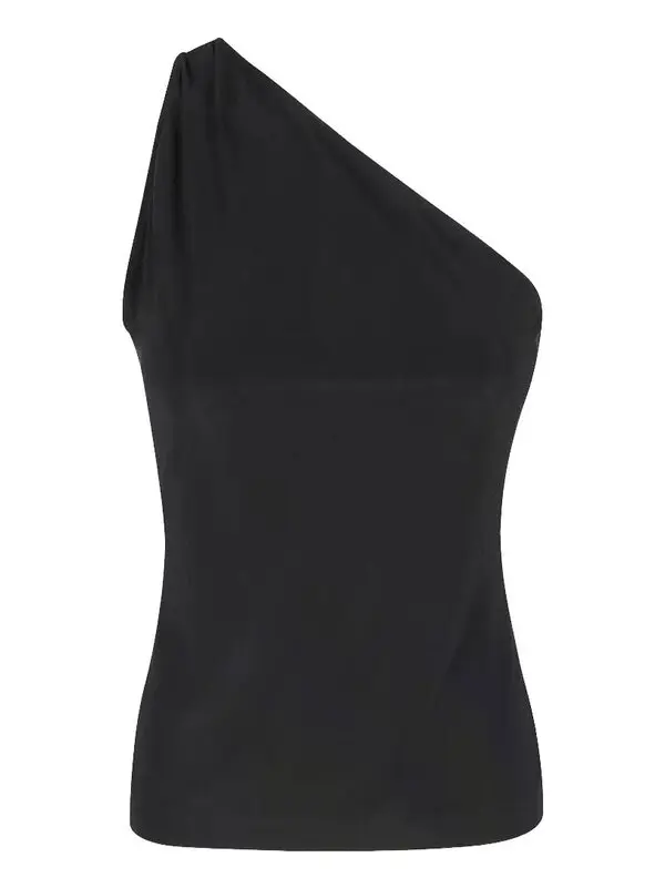 Norma Kamali One-shoulder Top - Black