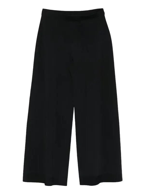 D.exterior Elasticated-waist Trousers - Black