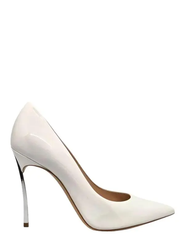 Casadei Blade Pointed-toe Pumps - White