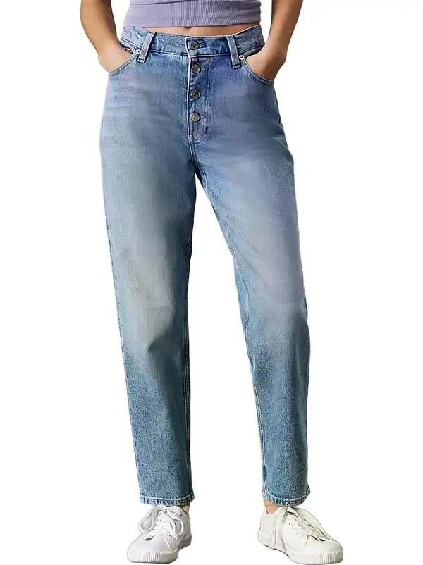 Calvin Klein Low-rise Jeans - Blue
