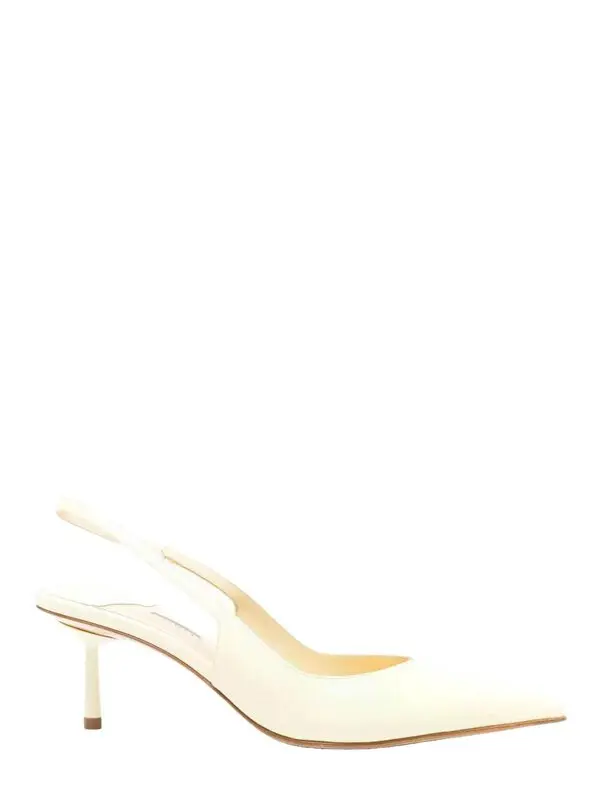 LE SILLA Bella Slingback Point-toe Pumps - Yellow