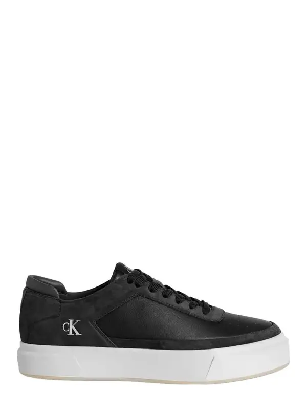 Calvin Klein Panelled Sneakers - Black