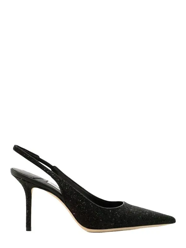 JIMMY CHOO Love Sling 85 Pumps - Black