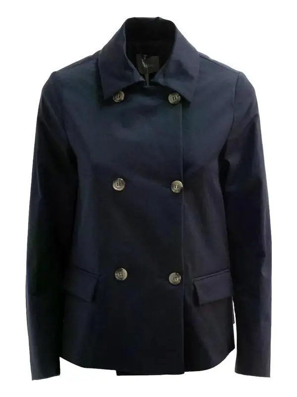 KILTIE Double-breasted Jacket - Blue