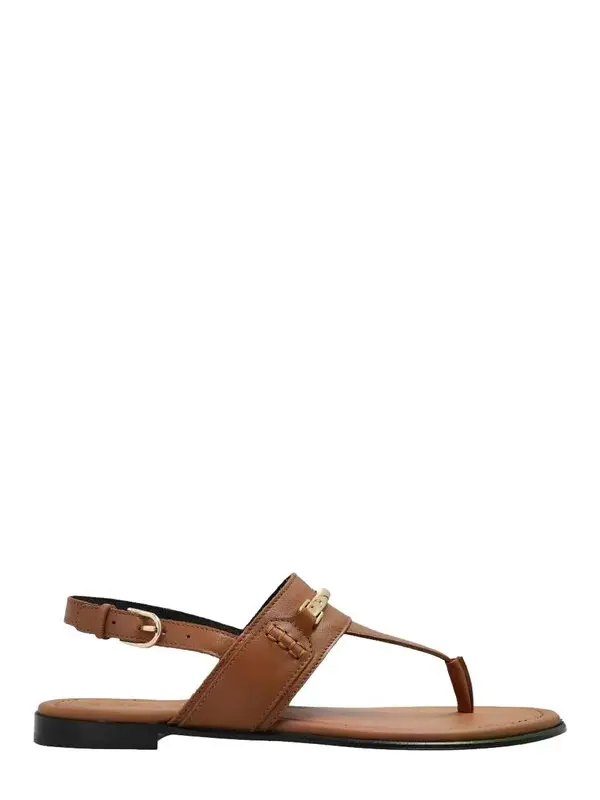 Furla Buckle Strap Sandals - Brown