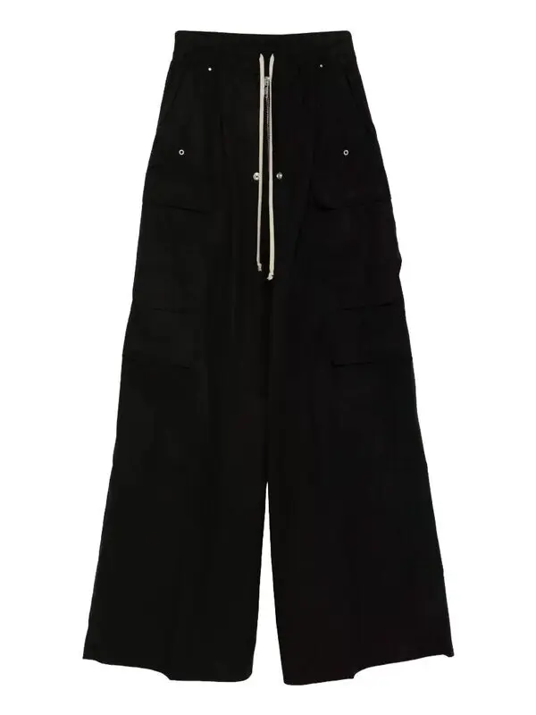 Rick Owens Drawstring Pocket Trousers - Black