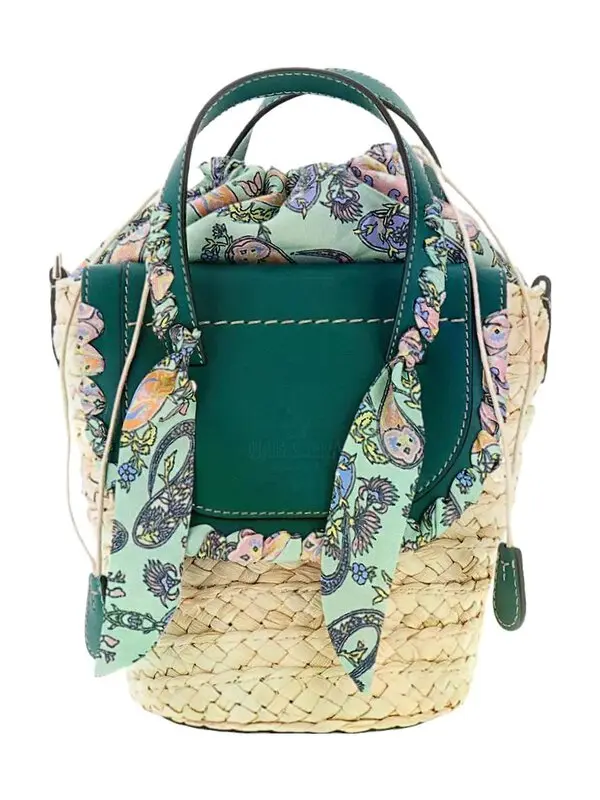 CUBA LAB Habanera Bucket Bag - Green