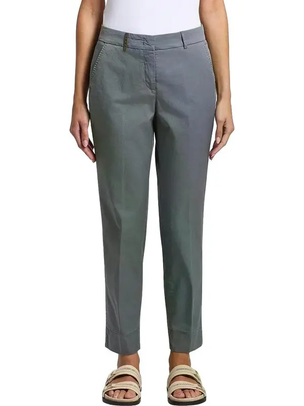 Peserico Tapered Trousers - Grey