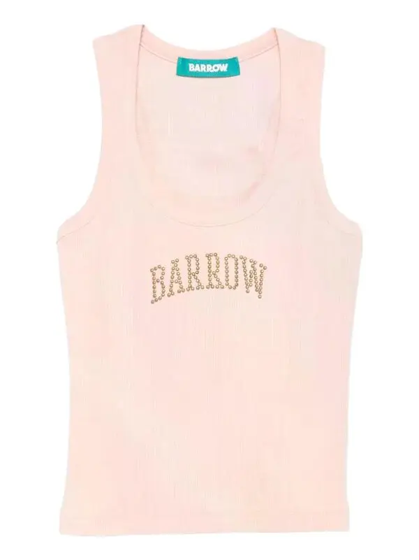 BARROW Embellished Tank Top - Pink