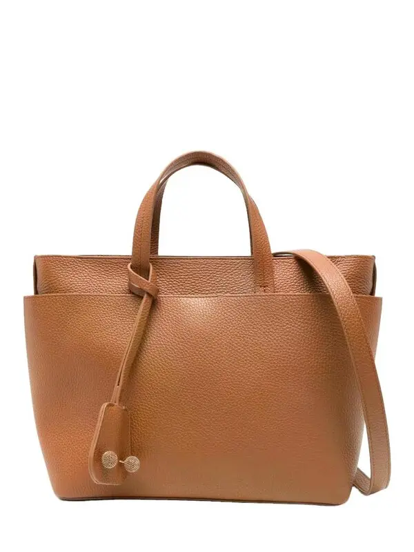 Fabiana Filippi Leather Tote Bag - Brown