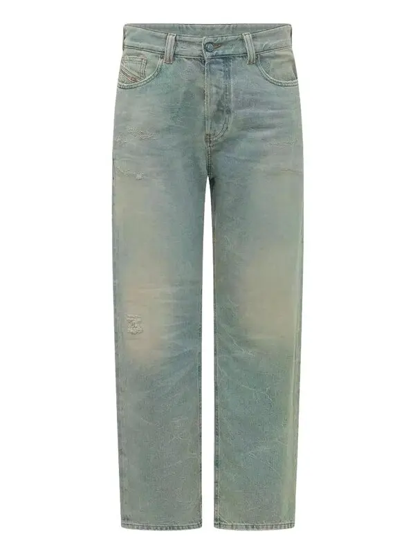 DIESEL® D-ark Distressed Jeans - Blue