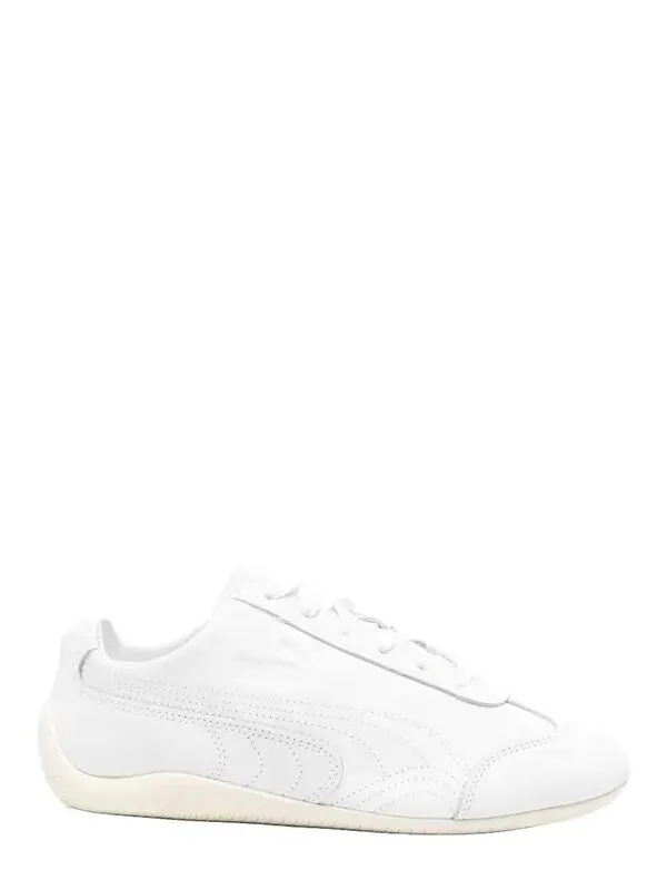 PUMA Logo-debossed Sneakers - White