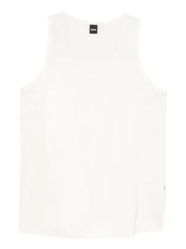 BOSS Bettyna Sleeveless Top - Neutrals