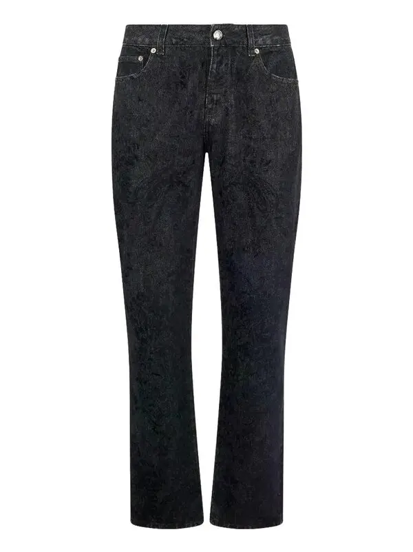 Roberto Cavalli Straight-leg Jeans - Black