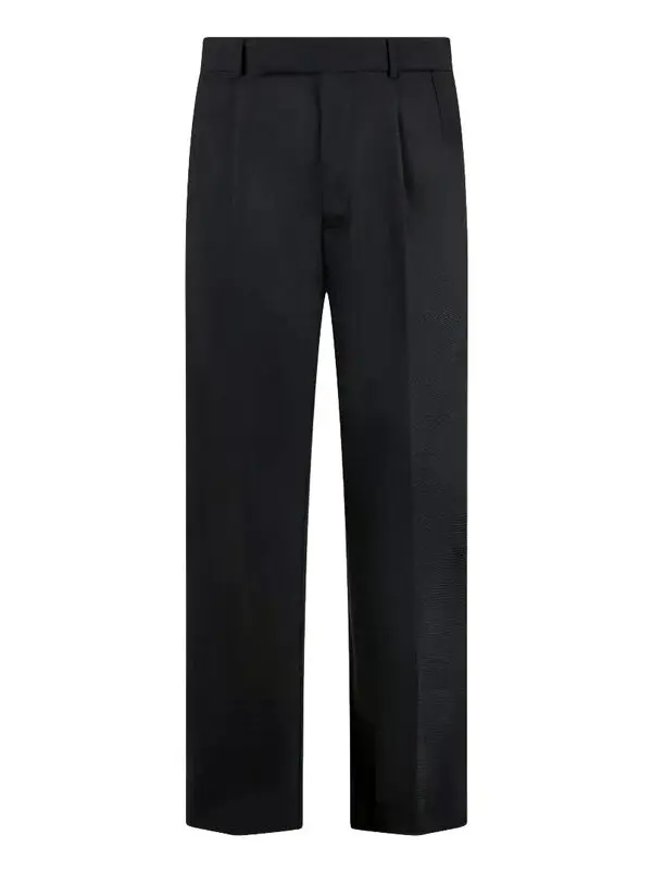 Roberto Cavalli Pleated Trousers - Black