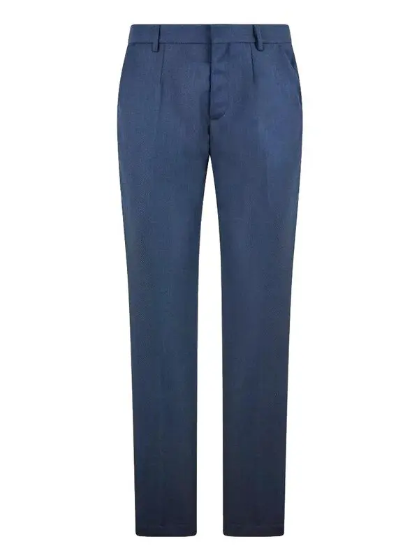 Roberto Cavalli Pleated Trousers - Blue
