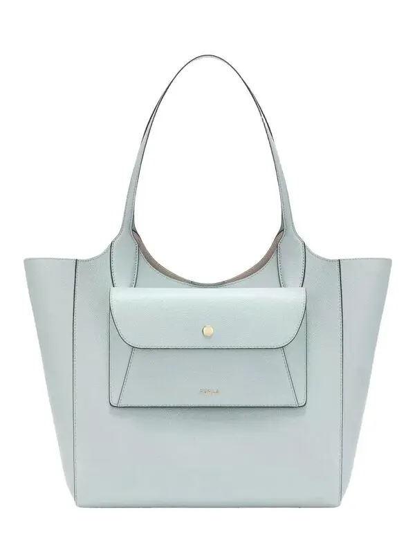 Furla Lea M Pocket Tote Bag - Blue