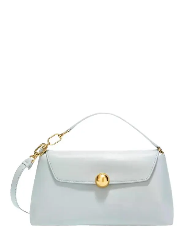 Furla Sfera Trapezoidal Leather Mini Bag - Blue