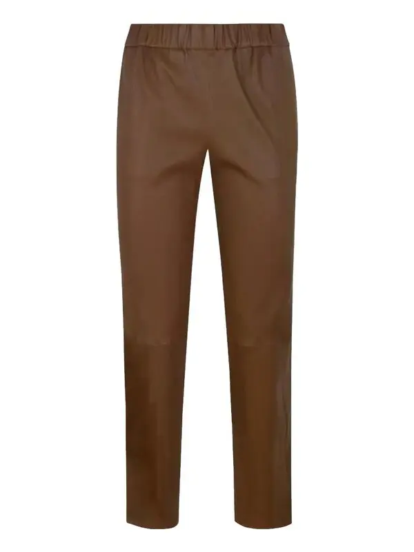 ENES Elasticated Trousers - Brown