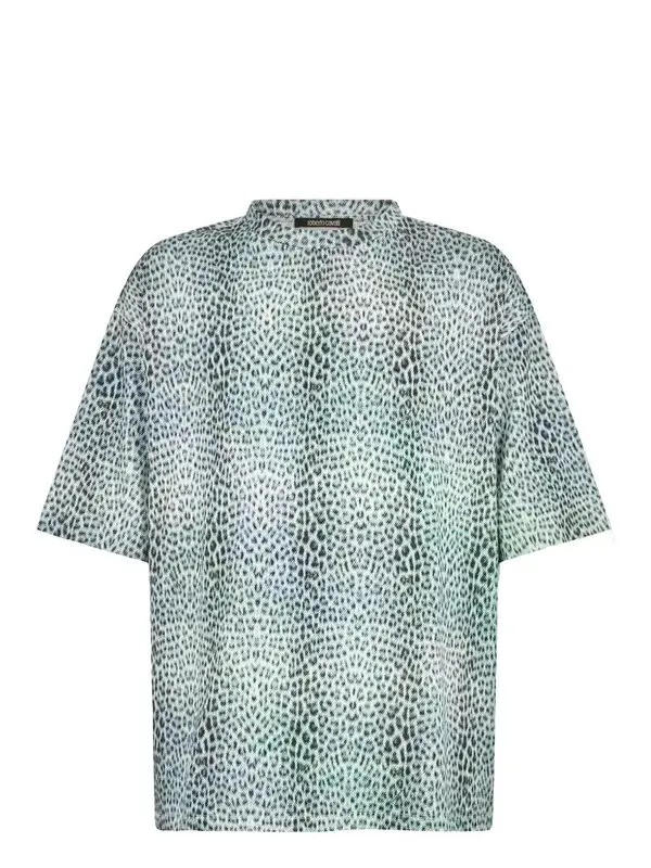 Roberto Cavalli Baby Jaguar T-shirt - Blue