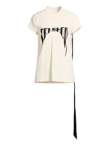 Rick Owens Logo-print Cotton T-shirt - White