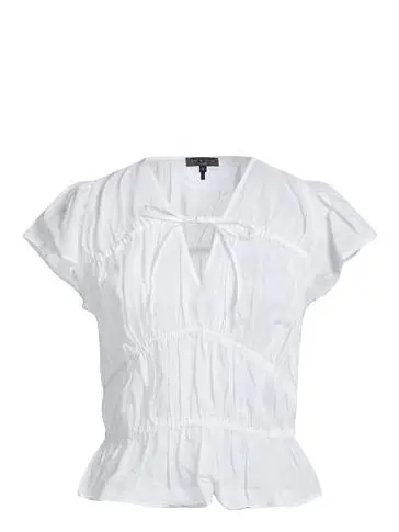 Rag & Bone Ramie Top - White