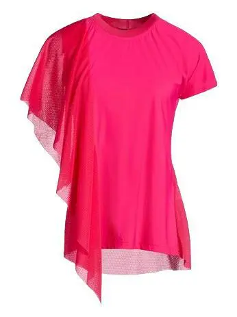 High Camelia T-shirt - Fuchsia