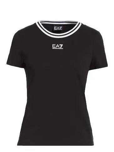 EA7 Cotton Jersey T-shirt - Black