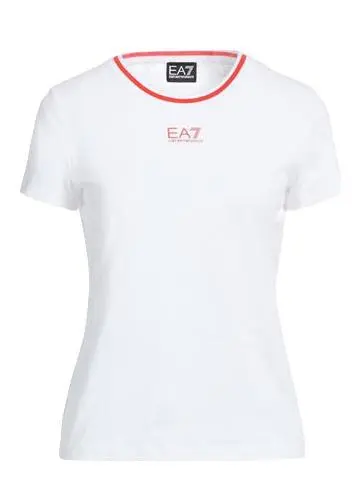 EA7 Cotton Jersey T-shirt - White