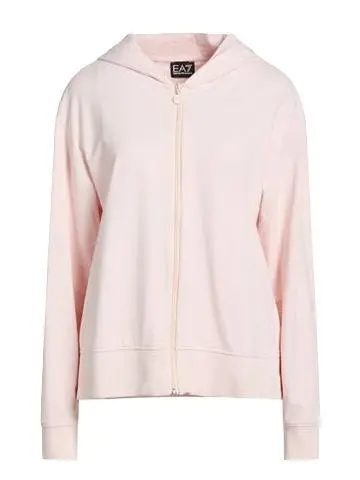 EA7 Light Logo Hooded Sweatshirt - Pink